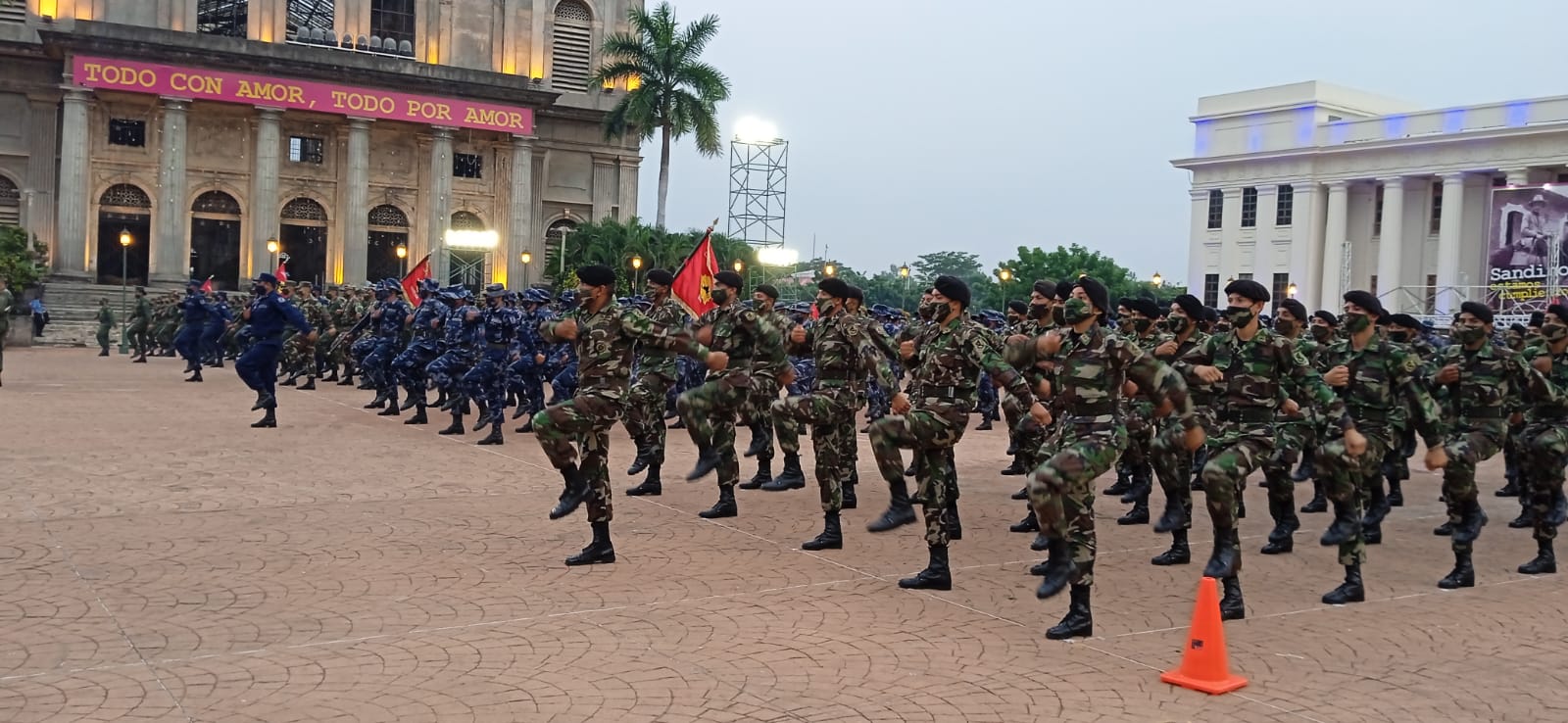 Ejército nicaragüense preparado para celebrar 43 aniversario de ...